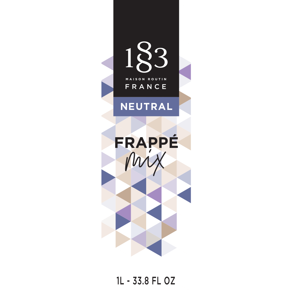 Routin 1883 Frappe Base Mix | Lakes Coffee, LLC | Wholesale